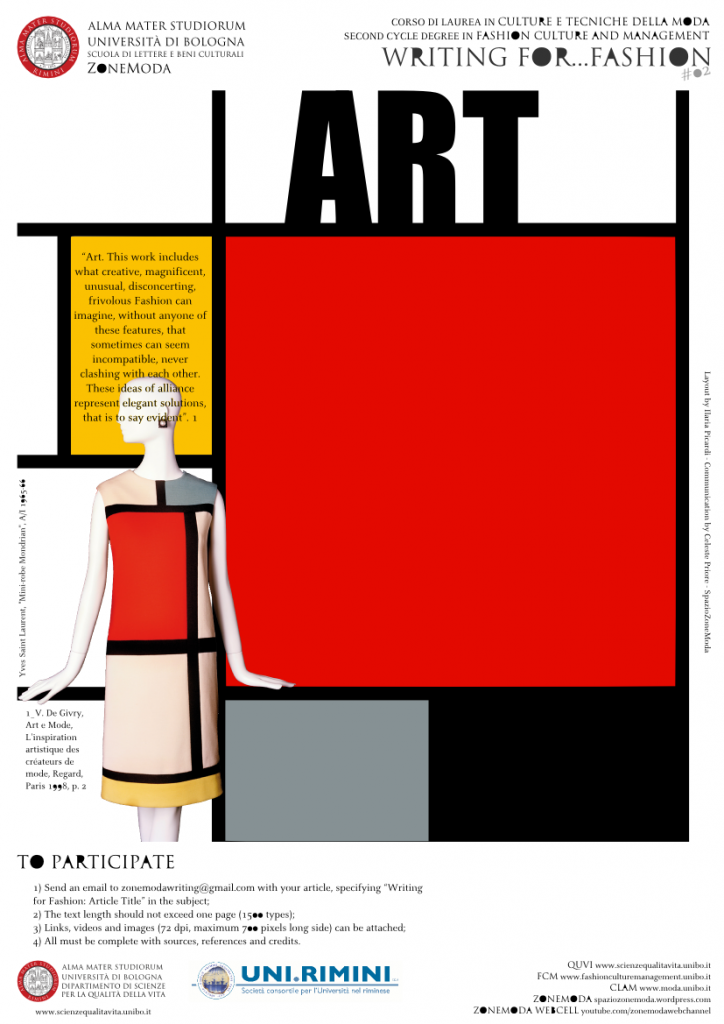 Writing For Fashion #02: ART – ZoneModa – studiare moda all'Università ...