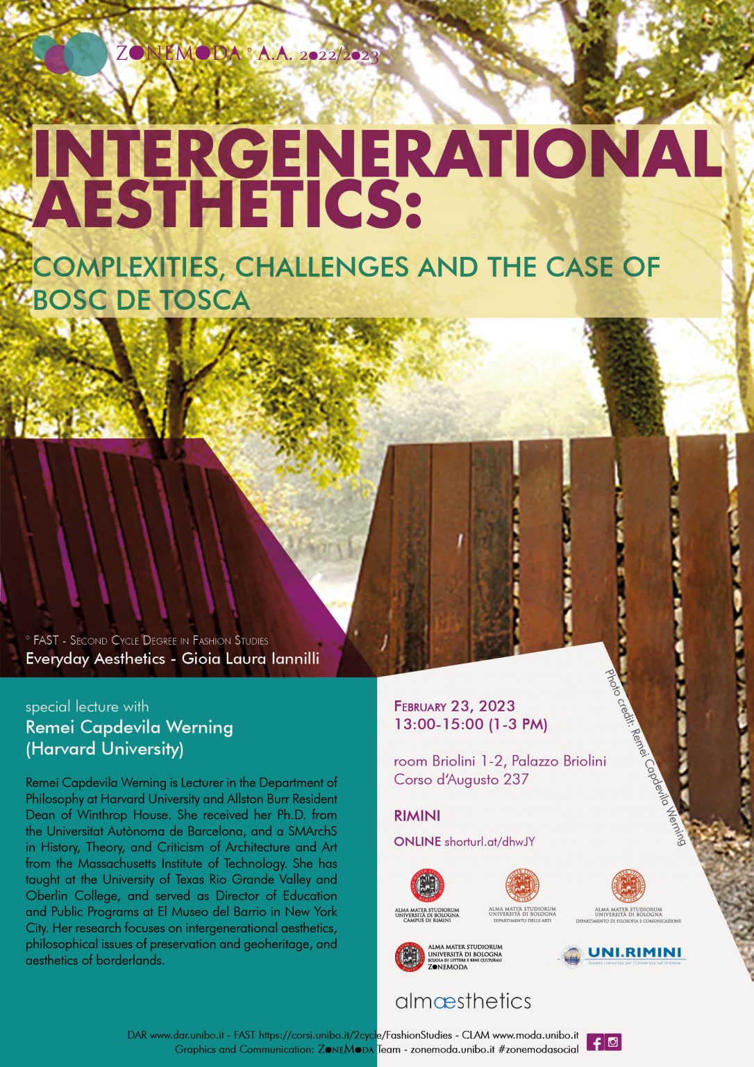 FAST – INTERGENERATIONAL AESTHETICS: Complexities, Challenges and the ...